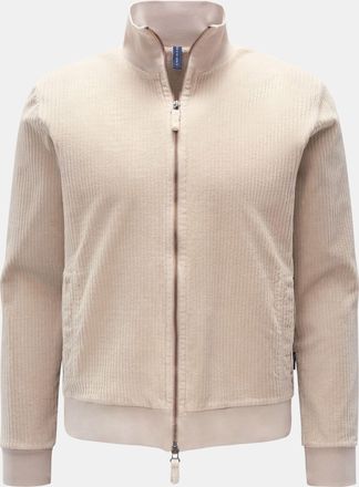 04651/ Herren - Cordblouson Cord Bomber beige