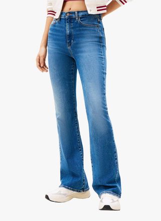 Tommy Hilfiger Jean bootcut en coton m&eacute;lang&eacute;