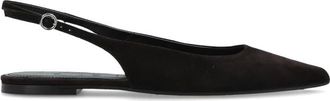 Aeyde Femme, Chaussures, Brun, Taille: 38 1/2 EU Annora Leather Slingback