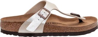 Birkenstock Femme, Chaussures, Blanc, Taille: 38 EU Gizeh Regular Fit