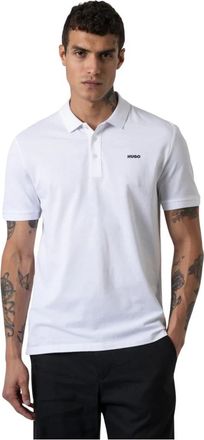HUGO BOSS Homme, Tops, Blanc, Taille: S Polo en Coton
