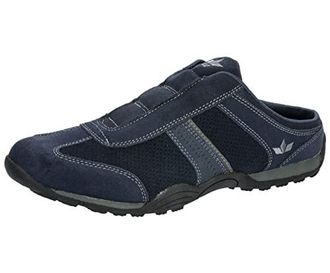 Lico Homme Ron Sabot Mocassin, Bleu Marine/Gris, 36 EU
