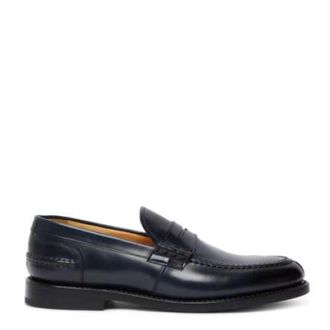 Fabi College-Loafer aus Leder - - Shoes - Herren - Blau - 41 1/2 EU