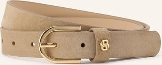 HUGO BOSS Lederg&uuml;rtel Scarlet beige