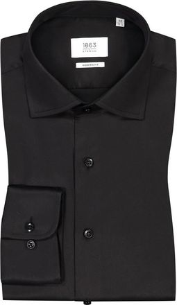 Eterna Bügelfreies Hemd in Vollzwirn-Qualität, Modern Fit in