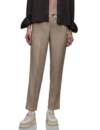 Street One Melange Chino Light Terra Mocha Mel. 46