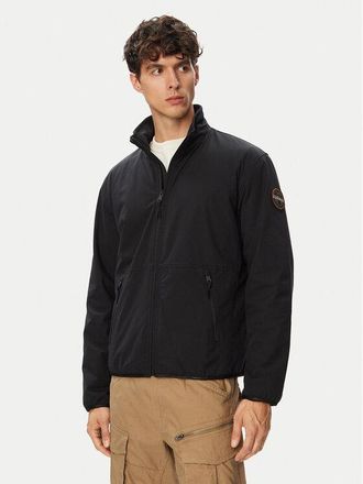 Napapijri &Uuml;bergangsjacke Tundra NP0A8BA8 Schwarz Regular Fit