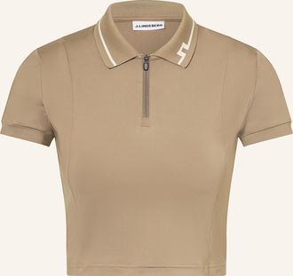 J.Lindeberg J.Lindeberg Cropped-Poloshirt braun