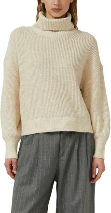 s.Oliver Strickpullover Oversize, mit weiten &Auml;rmeln und Rollkragen
