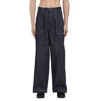 KAPITAL 14oz Denim FATIGUE Baggy Pants