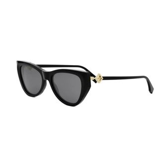 Fendi FF Diamonds Cat Eye - - Accessories - Damen - Schwarzk - 54 MM