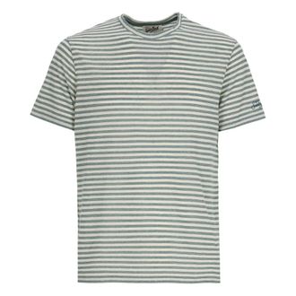 Saint Barth Homme, Tops, Vert, Taille: M Dover Stripes T-shirt