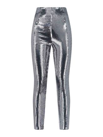 Maison Margiela Pantalons D&eacute;contract&eacute;s - Argent
