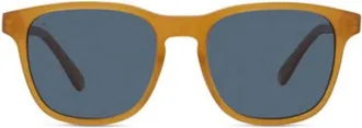 Vuarnet lunettes de soleil &agrave; monture ronde - Jaune