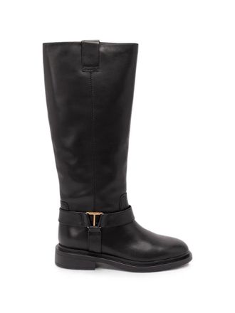 Twin-Set Boots Gold Buckle 262Tcp024