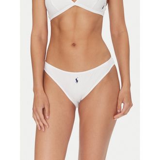 Polo Ralph Lauren Klassischer Damenslip 4P0213 Wei&szlig;