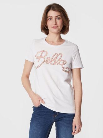 Fracomina T-Shirt FR23ST3003J401N5 Wei&szlig; Regular Fit