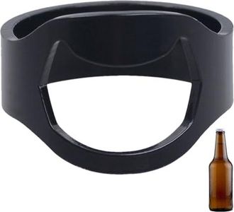 Generico Anneau douvre-bouteille de doigt, Anneau douvre-bouteille en acier inoxydable,Ouvre-bouteille avec anneau pour bijoux | Anneau douvre-bo&icirc;te pour bijou