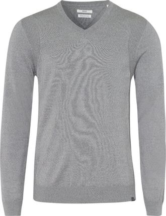 Brax Style Vico Merino Wool Easy WASH Schurwollpullover in wertiger Optik