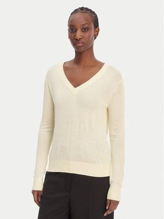 Calvin Klein Pullover LV044F324G &Eacute;cru Regular Fit