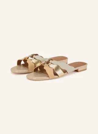 Kurt Geiger Pantoletten Sun Wave gold