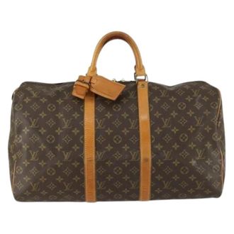 Louis Vuitton unisex, Pre-owned, Brun, Taille: ONE Size Sac Keepall Pre-owned