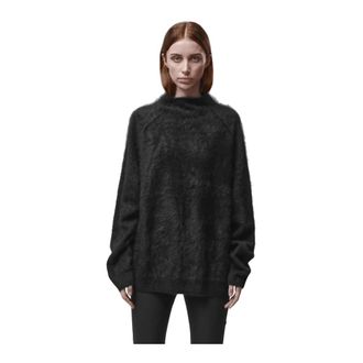 Thom Krom W K 156 Mock Neck - - Knitwear - Damen - Schwarzk - S