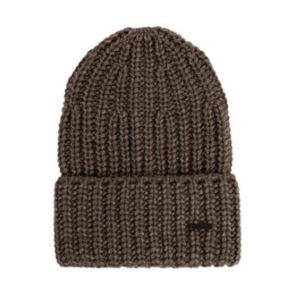 Dsquared2 Wollm&uuml;tze mit Patch - - Accessories - Herren - Grau - ONE SIZE