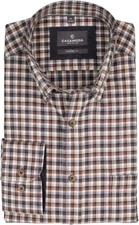 Casamoda CasaModa Herren Hemden braun Flanell