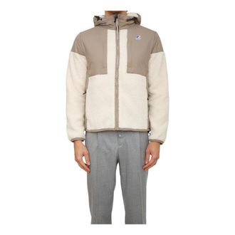 K-Way Homme, Sport, Beige, Taille: M Samson 4.0 Orsetto Sweat &agrave; capuche