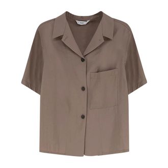 Hev&ograve; Femme, Blouses et Chemises, Beige, Taille: 40 FR Novoli Shirt