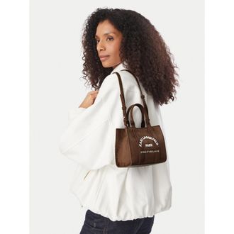 Karl Lagerfeld Handtasche KARL LAGERFELD B4W30374 Dunkelbraun