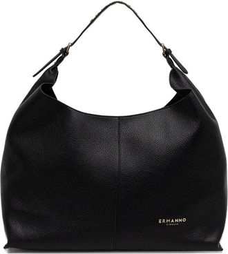 Ermanno Scervino cabas à plaque logo - Noir