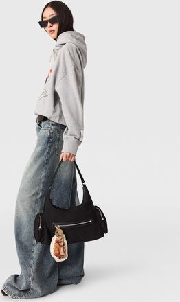 Stella McCartney Jeff Koons Slippery When Wet Hoodie, Woman, Light grey melange, Size: XS