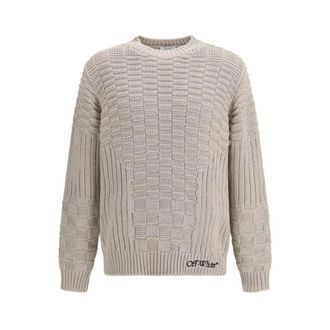 Off-white Arrow Pullover - - Knitwear - Herren - Beige - M