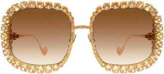 Anna-Karin Karlsson Femme, Accessoires, Jaune, Taille: ONE Size Lunettes de soleil Starry Sky