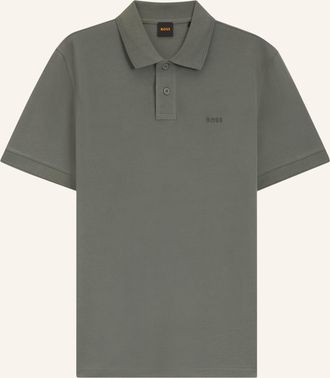HUGO BOSS Piqu&eacute;-Poloshirt Prime grau