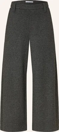 MAC Broeken Mac Daydream Flanell-Culotte Milton grau