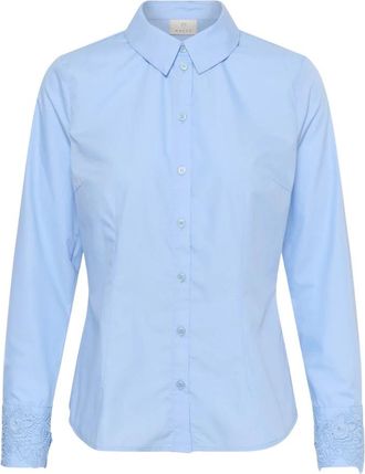 Kaffe Aveline Shirt - - Blouses & Shirts - Damen - Blau - XS