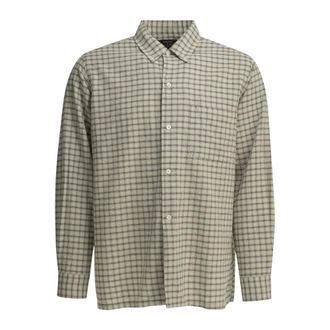 Beams Plus Chemise BD Ouverte - Homme - Chemises - Beige - Taille: XL