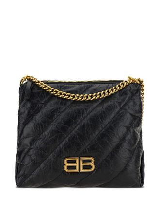 Balenciaga Kleine Crush Schultertasche - Schwarz