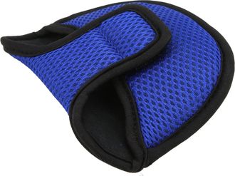 Generic Golfschl&auml;ger-Schutzh&uuml;lle aus Robustem, Leichtem Pl&uuml;sch f&uuml;r -Putter, Nylonmaterial, &Ouml;ffnung, f&uuml;r -Fans, 12 X 14 cm (Blue)