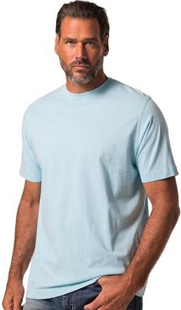JP1880 Hommes Grandes Tailles L-8XL Jusquau 8XL - T-Shirt Basic en Pur Coton, à col Rond et Logo JP1880 sur la Poitrine Menthe foncé XL 702558420-XL