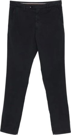 Canali Homme, Pantalons, Bleu, Taille: M Pantalon en coton/lyocell
