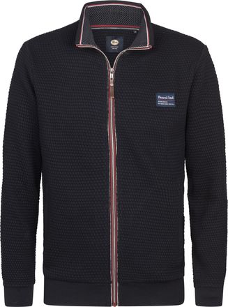 Petrol Industries Gerippte Strickjacke Kenai Schwarz M