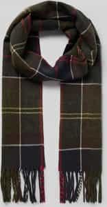 Barbour Schal mit Fransenabschluss Galingale Tartan