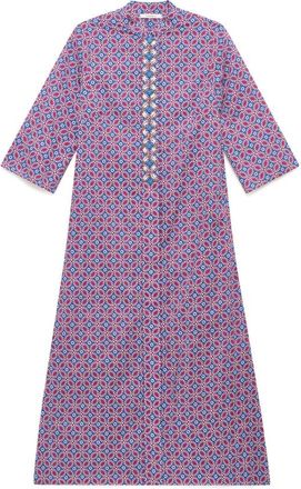 Maliparmi Maliparmi, Femme, Robes, Bleu, Taille: 42 FR Floral Spin Dress