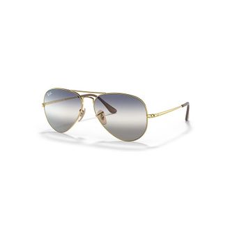 Ray-Ban Rb3689 Bi-gradient Sonnenbrillen Arista Gold Fassung Blau Glas 58-14