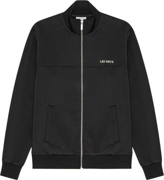 Les Deux Homme, Sweatshirts et sweats &agrave; capuche, Noir, Taille: M Ballier Track Jacket