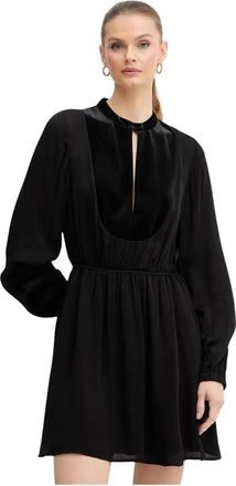 A|X Armani Exchange Damen, Kleider, Schwarzk, SGr&ouml;&szlig;e